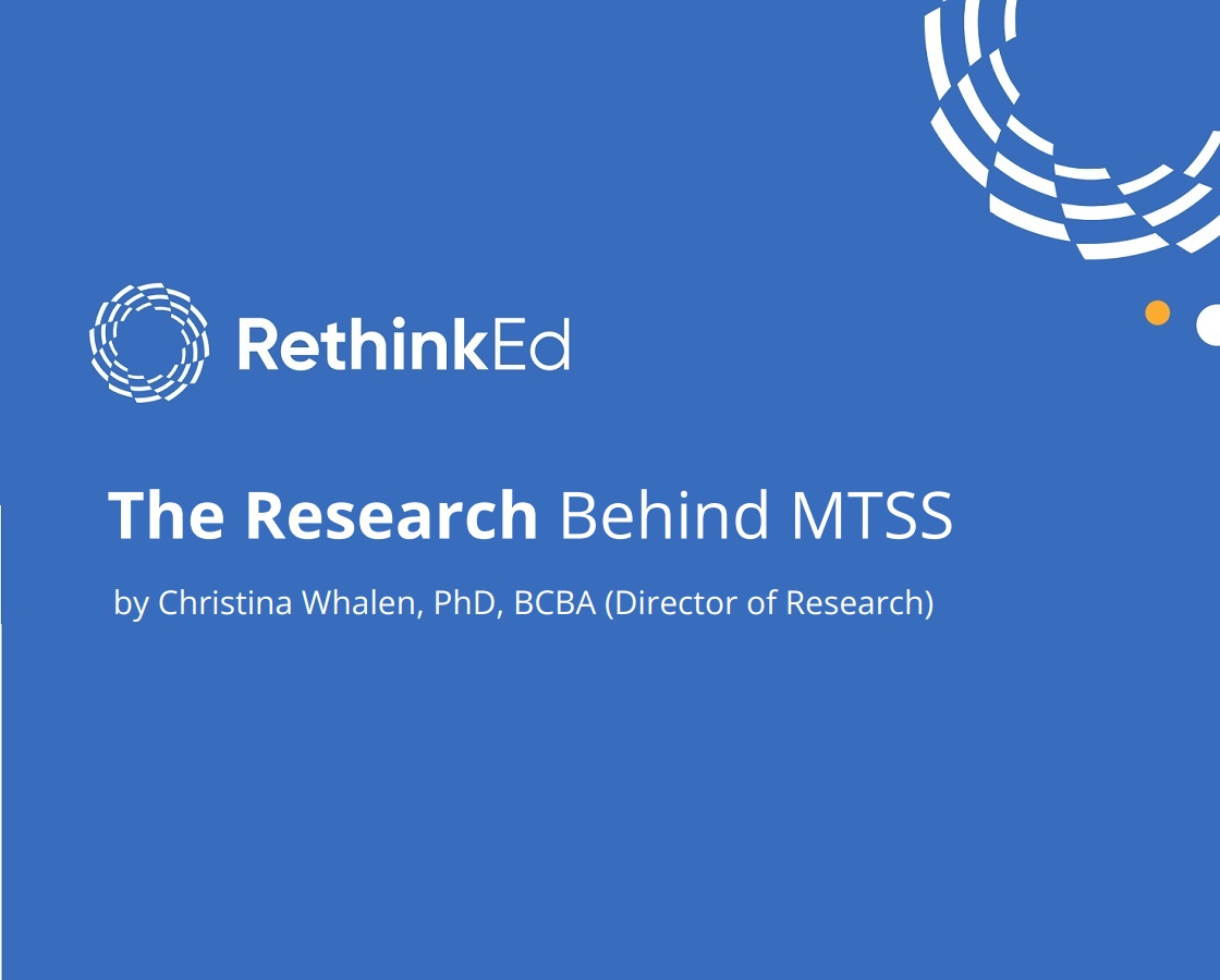 MTSS Solution - RethinkEd